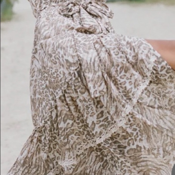 Spell | Dresses | Spell The Gypsy Collective Leopard Print Ada Gown ...